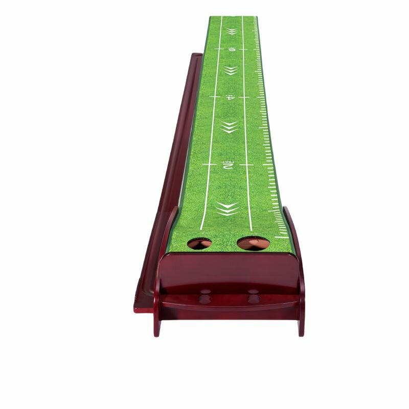 Тренажер для игры в гольф + клюшка, 3-метровая площадка с автоматическим возвратом
