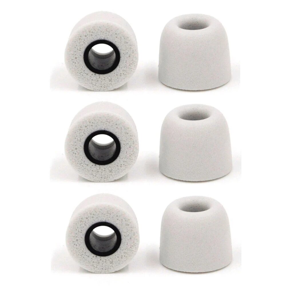 Сменные амбушюры Gootrades из пены с эффектом памяти для наушников M, T200-grey-3 Pairs