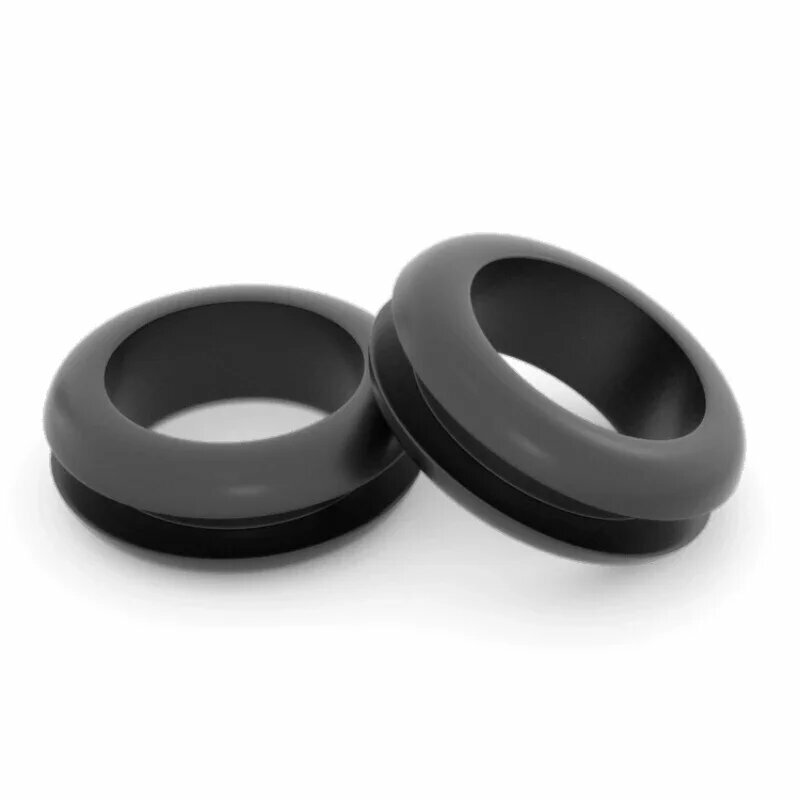 Двухстороннее резиновое уплотнение для кабеля 3-80 мм 16mm--10pcs, Black