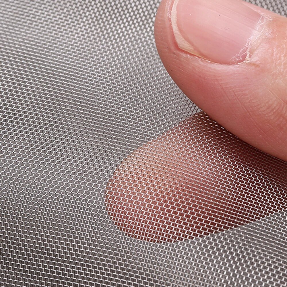 Сетка из нержавеющей стали 304, тканая металлическая сетка с 50x250cm, 60 mesh hole 0.35mm