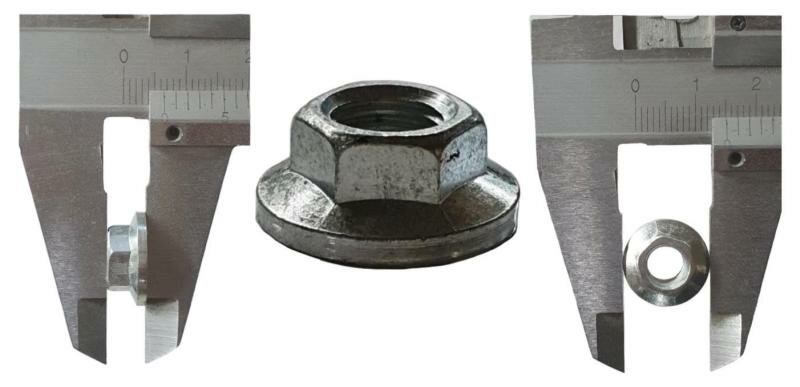 Гайка головки цилиндра M7xP1.0xH6.5 139QMB, 1E40QMB JOG(3KJ) 1001520