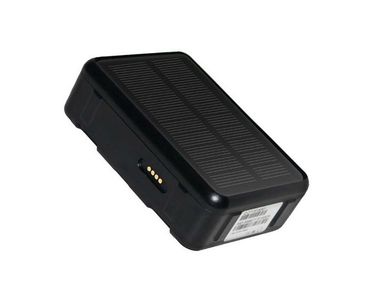 GPS/Beidou маяк в автомобиль ТрэкФон ТА/34 (черный) с большим аккумулятором и солнечной зарядкой. Функция геозабор. GPS трекер для автомобиля