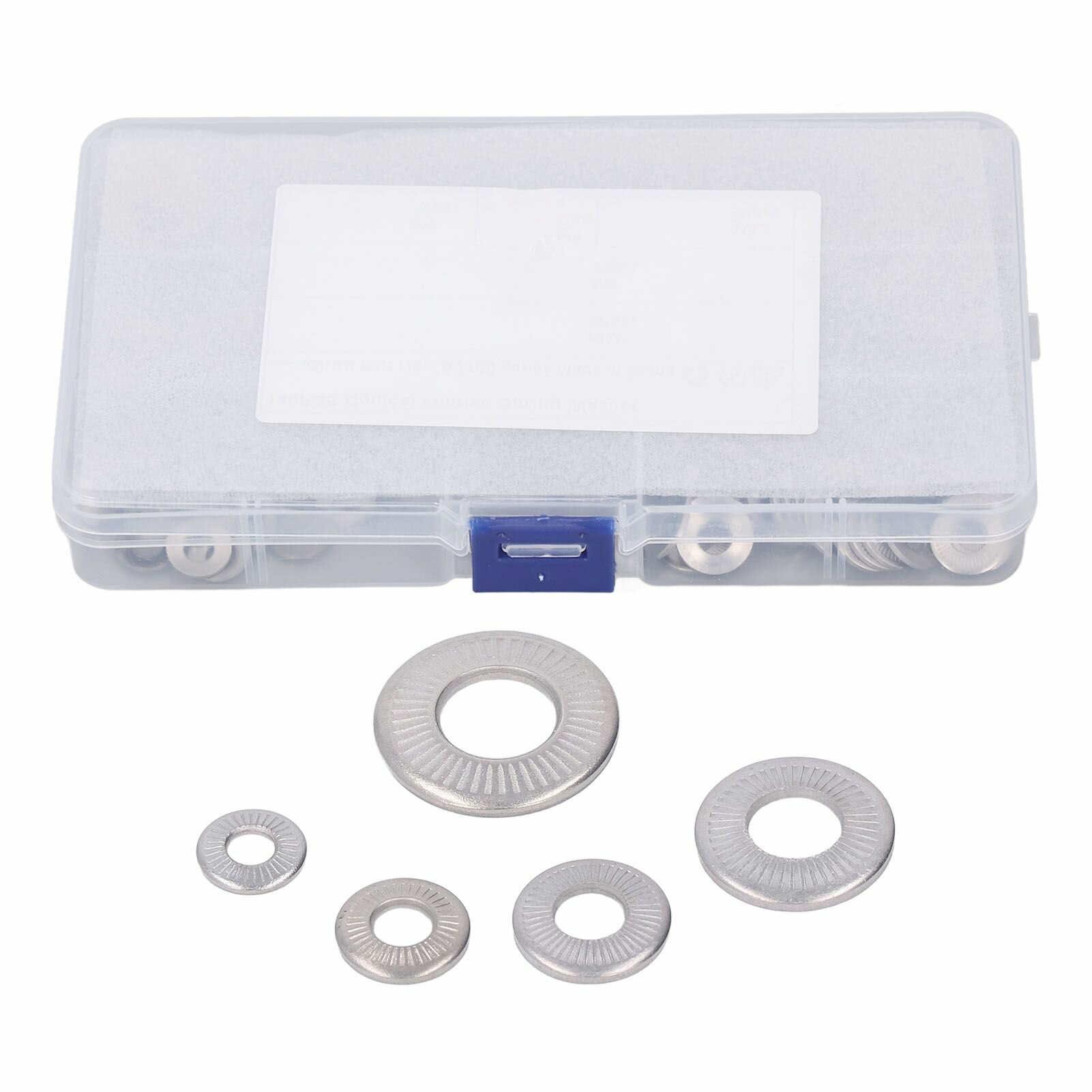 140шт Конические шайбы M4-M10 нержавеющая сталь