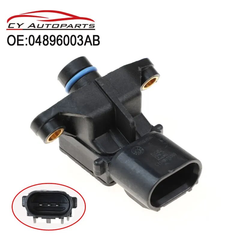 Новый датчик абсолютного давления в коллекторе, датчик карты для Dodge Chrysler 02-10 04896003 АБ 4896003 АБ