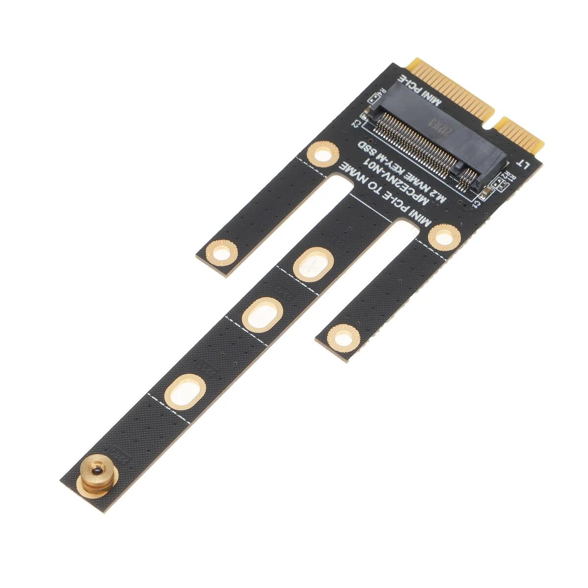 Новый переходник Mini PCI-E-NVME, переходник карты расширения, поддержка 2230 2242 2260 2280 M.2 NVME PCIE M Key M2 SSD