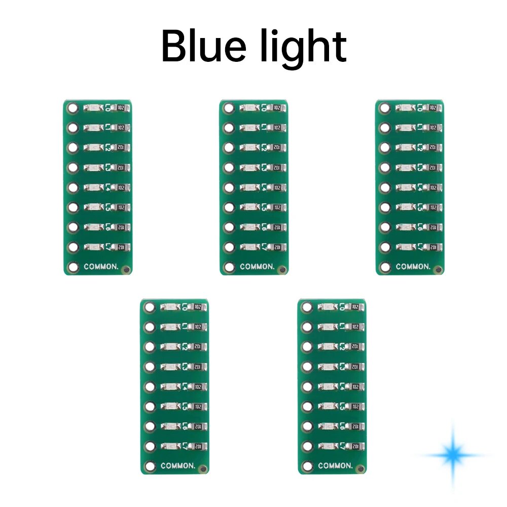 8-сегментный светодиодный порт, испытательная лампа, индикаторная индикаторная лампа, модуль плавного света, красные, зеленые и синие цвета на выбор