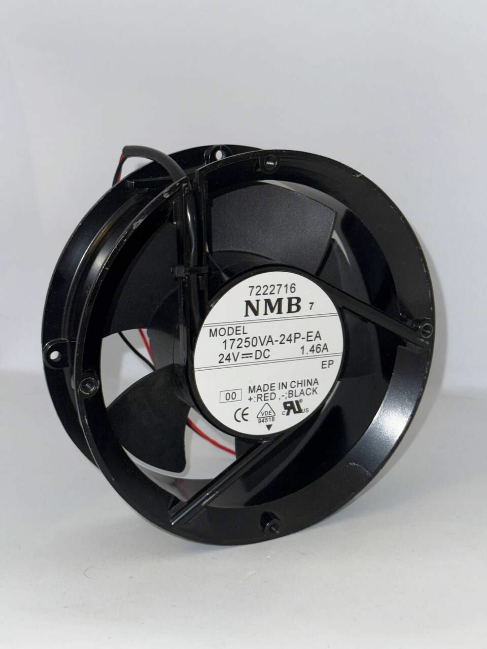 Вентилятор NMB 17250VA-24P-EA 24V-DC 1.46A 172x50 2pin 24v