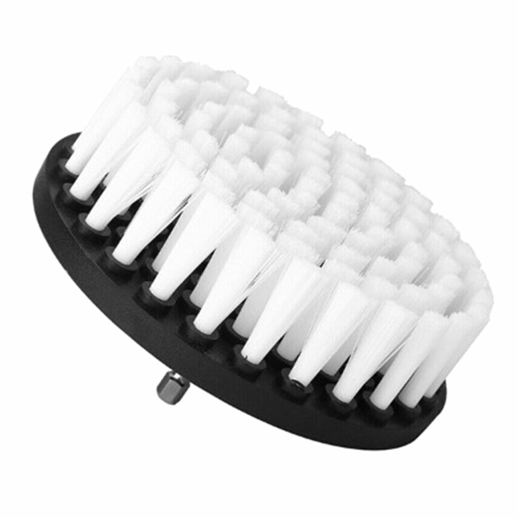 Набор инструментов,5-дюймовая круглая щетка для удаления пыли, маленькая щетка, электрическая чистящая щетка - белая