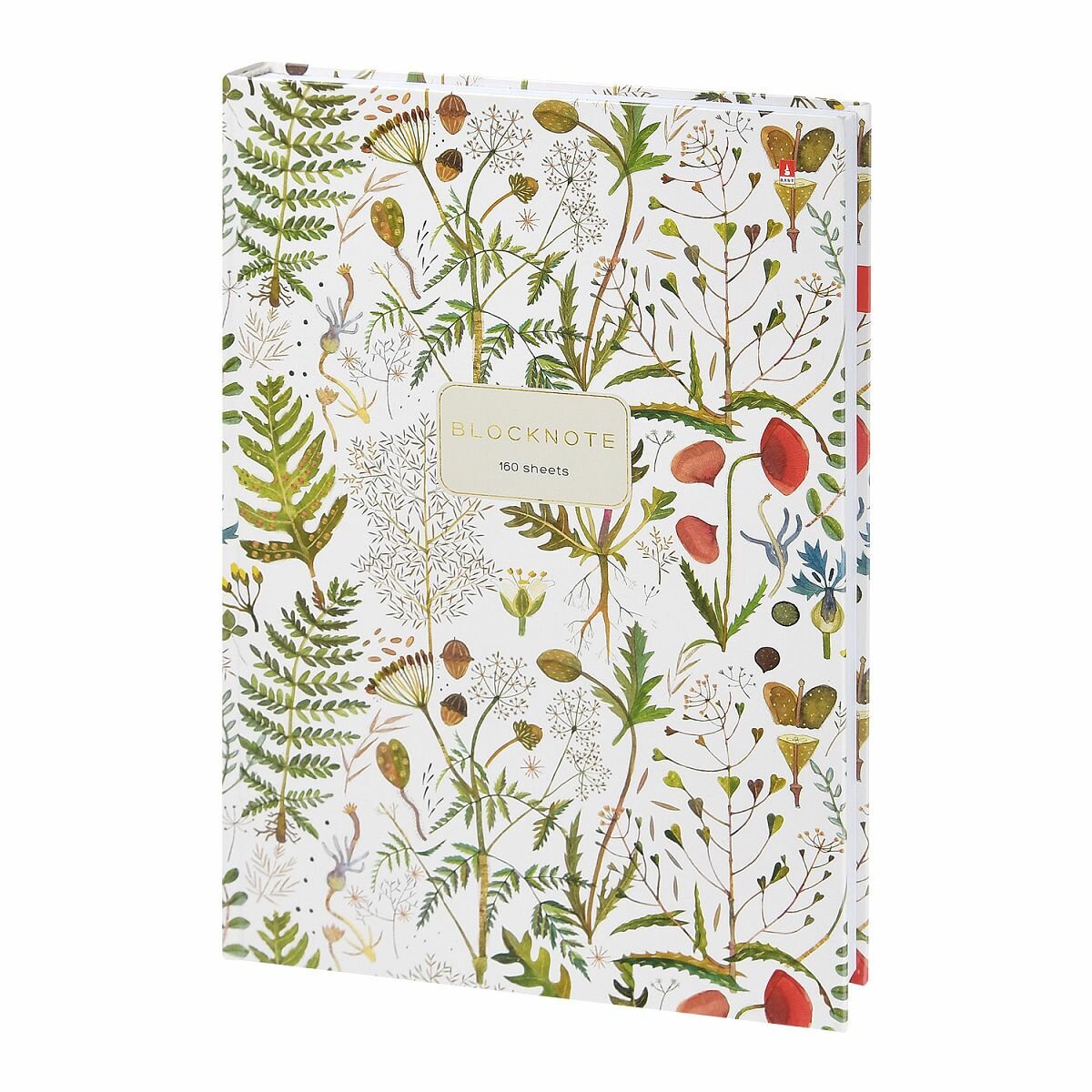 Блокнот Альт А4 "Луговые травы" 160л, клетка