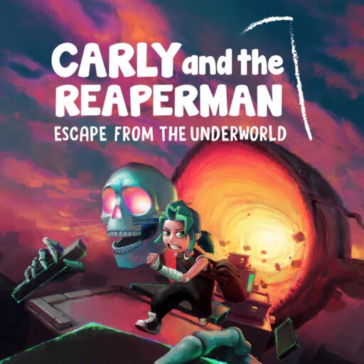 Игра Carly and the Reaperman - Escape from the Underworld, для PlayStation 4, русские субтитры, Украина