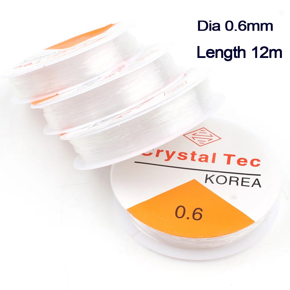 Эластичная нить Crystal Tec 0.6 мм x 12 м