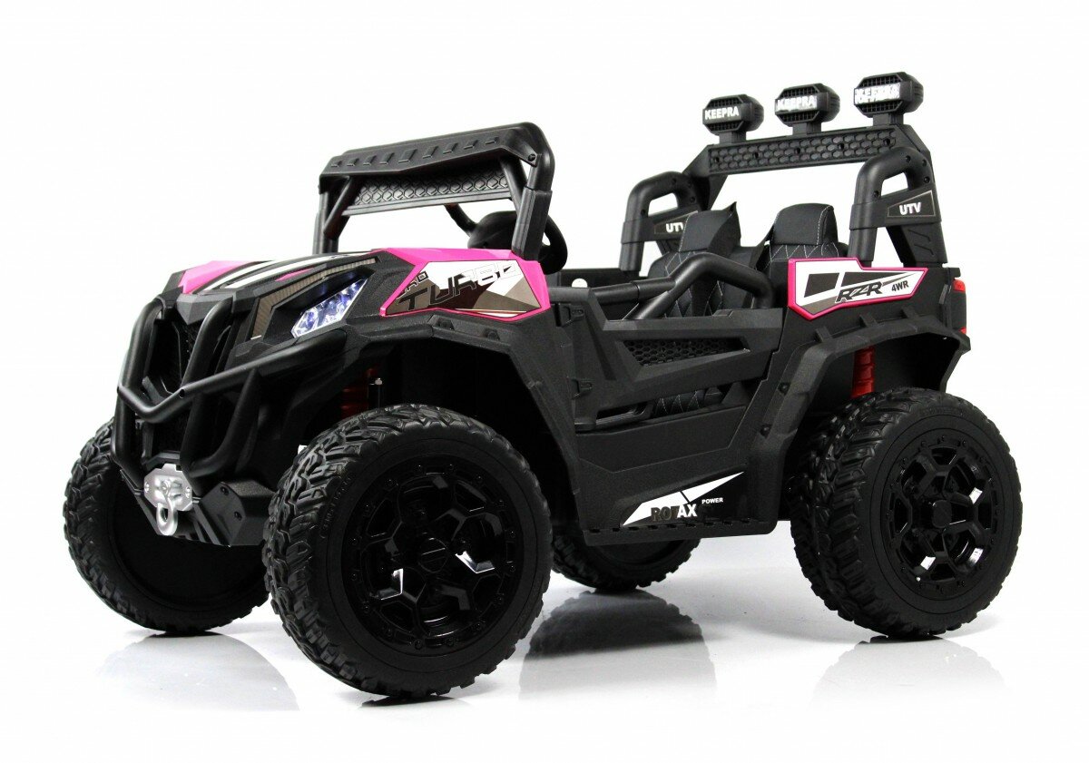 Детский электромобиль C111CC темно-розовый