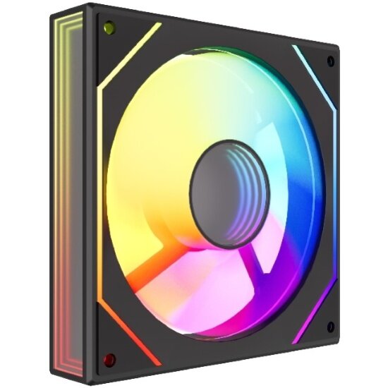Вентилятор для корпуса Powercase M52-12 ARGB Black (OEM)