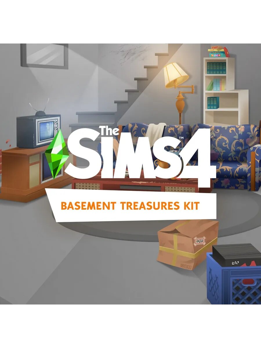 The Sims 4 Basement Treasures Kit PS4 & PS5