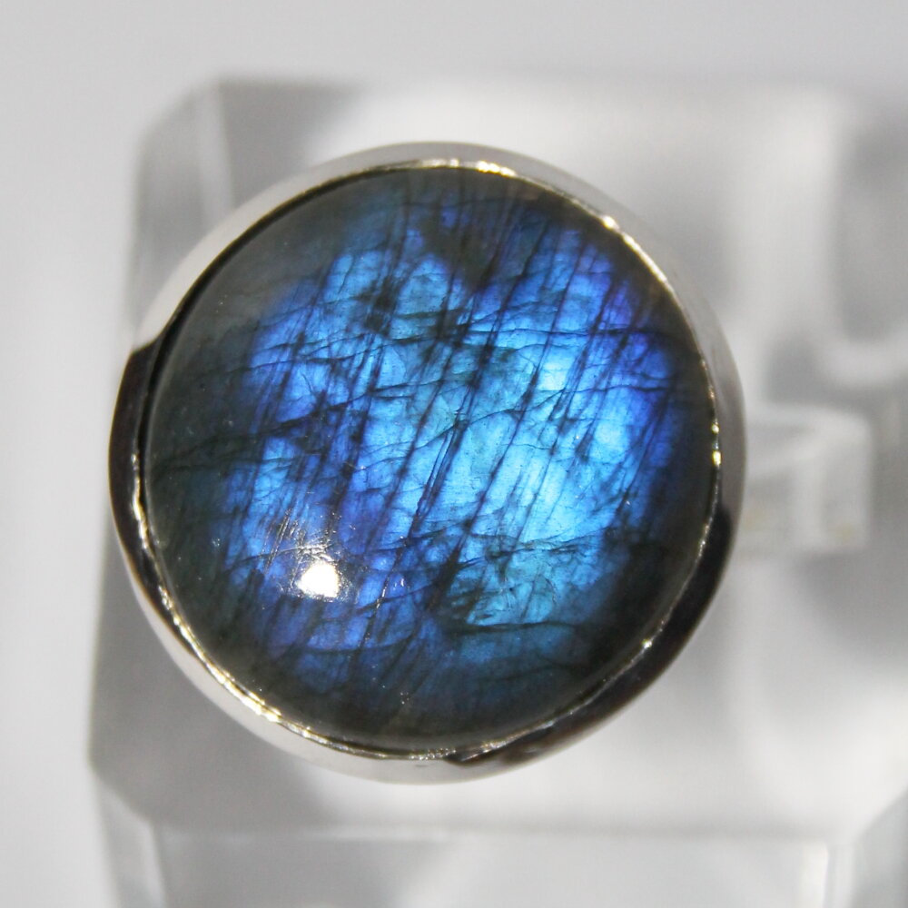 Кольцо, лабрадорит