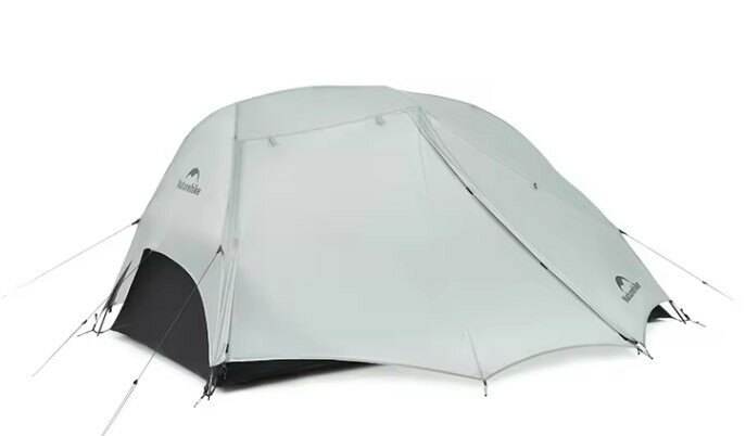 Палатка Naturehike Star River UL Si 2-местная, алюминиевый каркас, серая