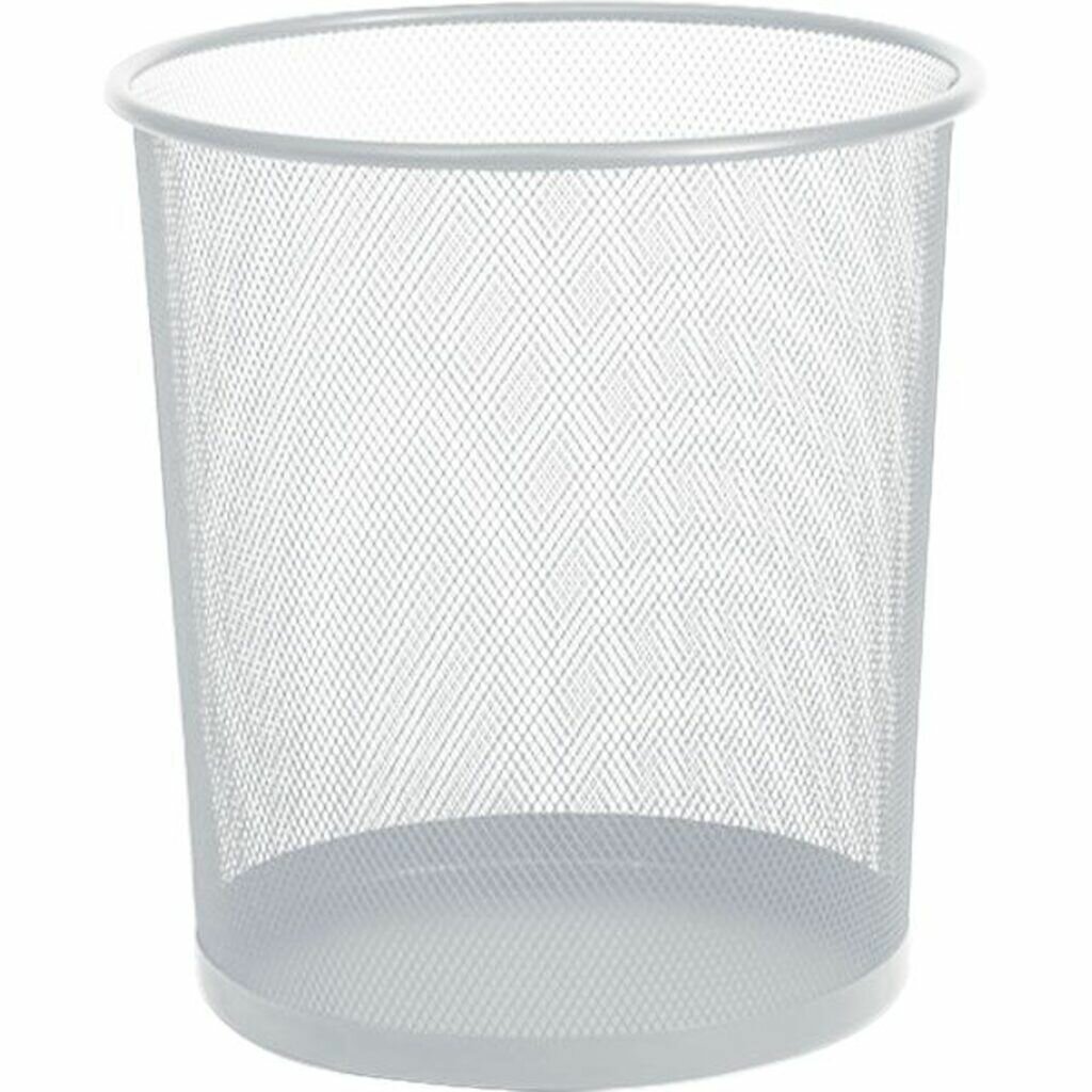 Корзина для мусора deVENTE круглая сетчатая 22х26,5х28 см железная, серая