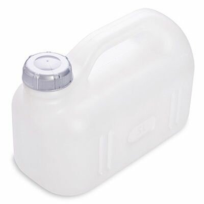 Канистра Liveingreen "Просперо", полиэтиленовая, 5 л, 28,5х14х20 см, закручивающаяся крышка, с ручкой, белая