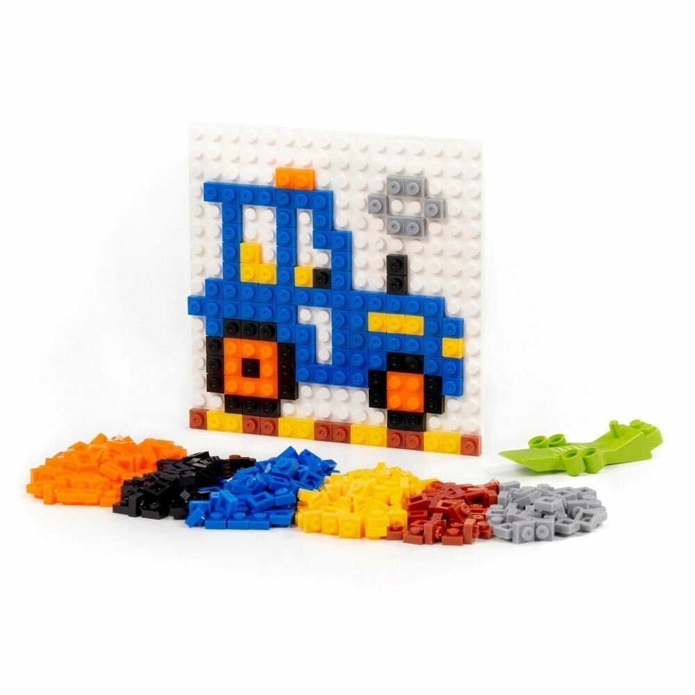 Конструктор Полесье Классик, Мозаика № 4, техника, 350 элементов (П-67507)