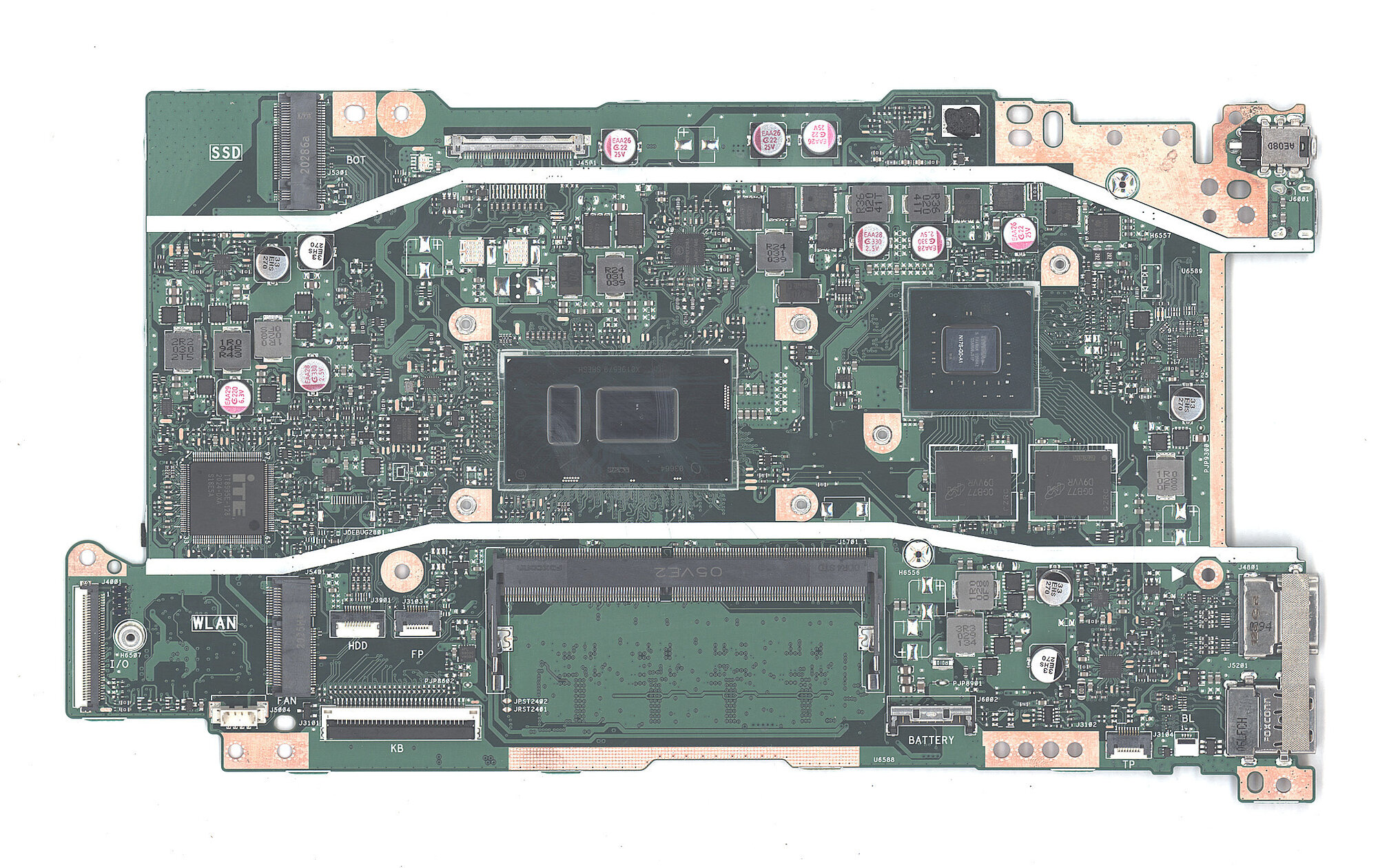 Материнская плата Asus X509UJ 4G 4417U SRESH N17S-G0-A1 90NB0N70-R00021