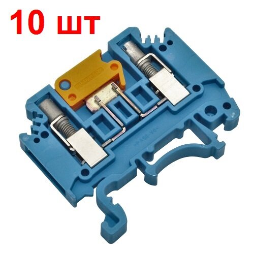 Зажим наборный на DIN-рейку MTK-P/P BU 10 шт. 3104097