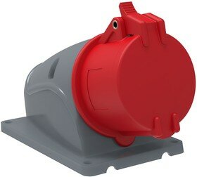 Розетка стационарная ССИ-115 16А-6ч IEK PSN12-016-5 EL