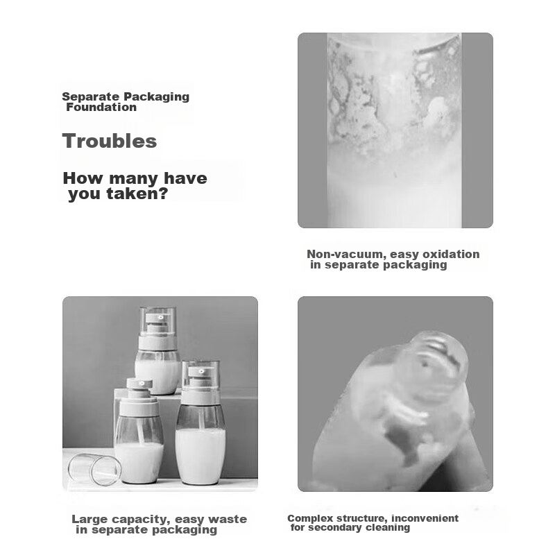 Chense Dispenser Bottles, 2-Pack, 30ml Fine Mist Spray Bottles, Perfume Sprayers, Pump Bottles, Empty Bottles, Travel Cosmetic Bottles