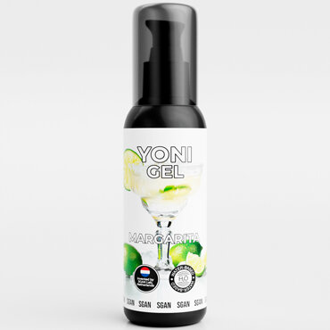 SGAN YONI GEL Лубрикант для орального секса Margarita, 100 мл Смазка на водной основе со вкусом коктейля "Маргарита"