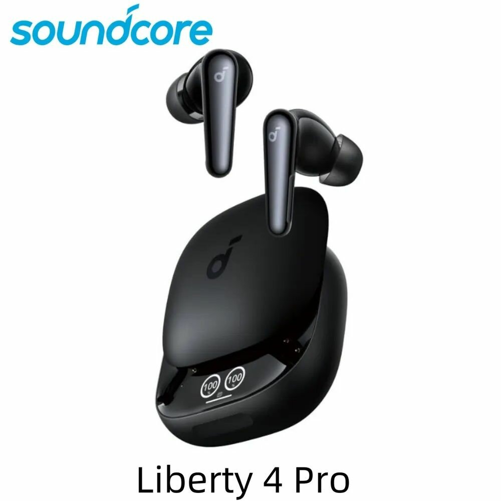 Беспроводные наушники Soundcore by Anker Liberty 4 Pro - Black