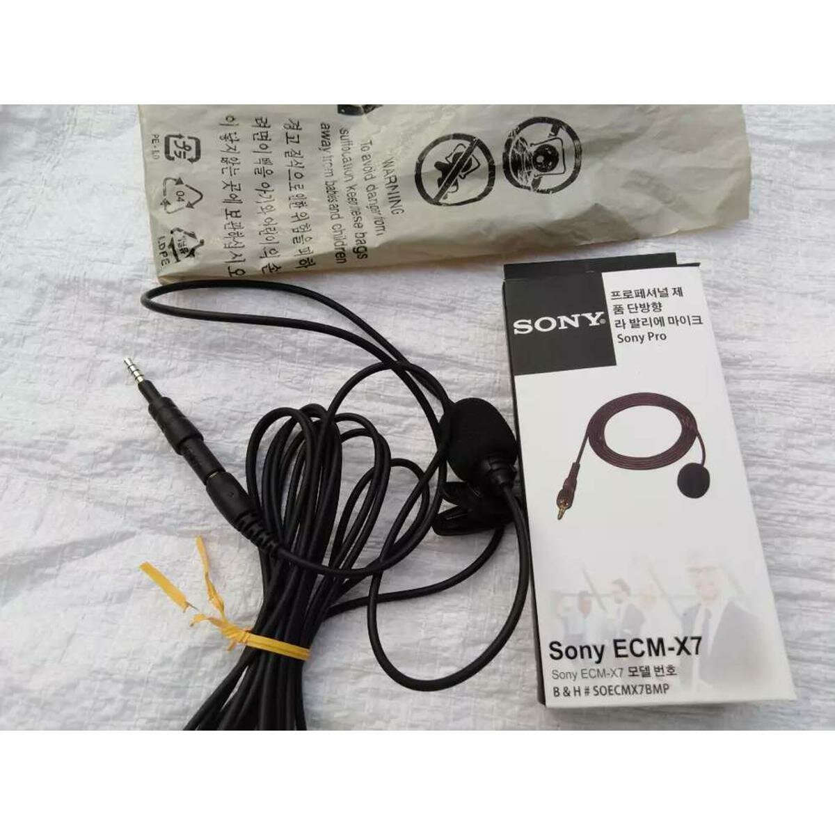 Оригинальный качественный микрофон Sony для мобильной цифровой зеркальной фотокамеры ноутбука ПК