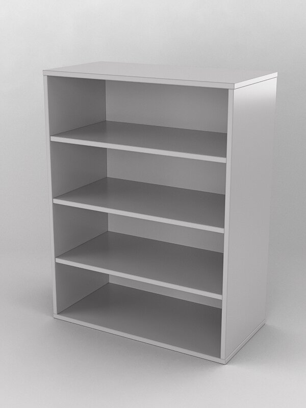 Стеллаж из ДСП для обуви №1 (из ДСП 25мм), Серый. Производитель товара - компания Westcom.