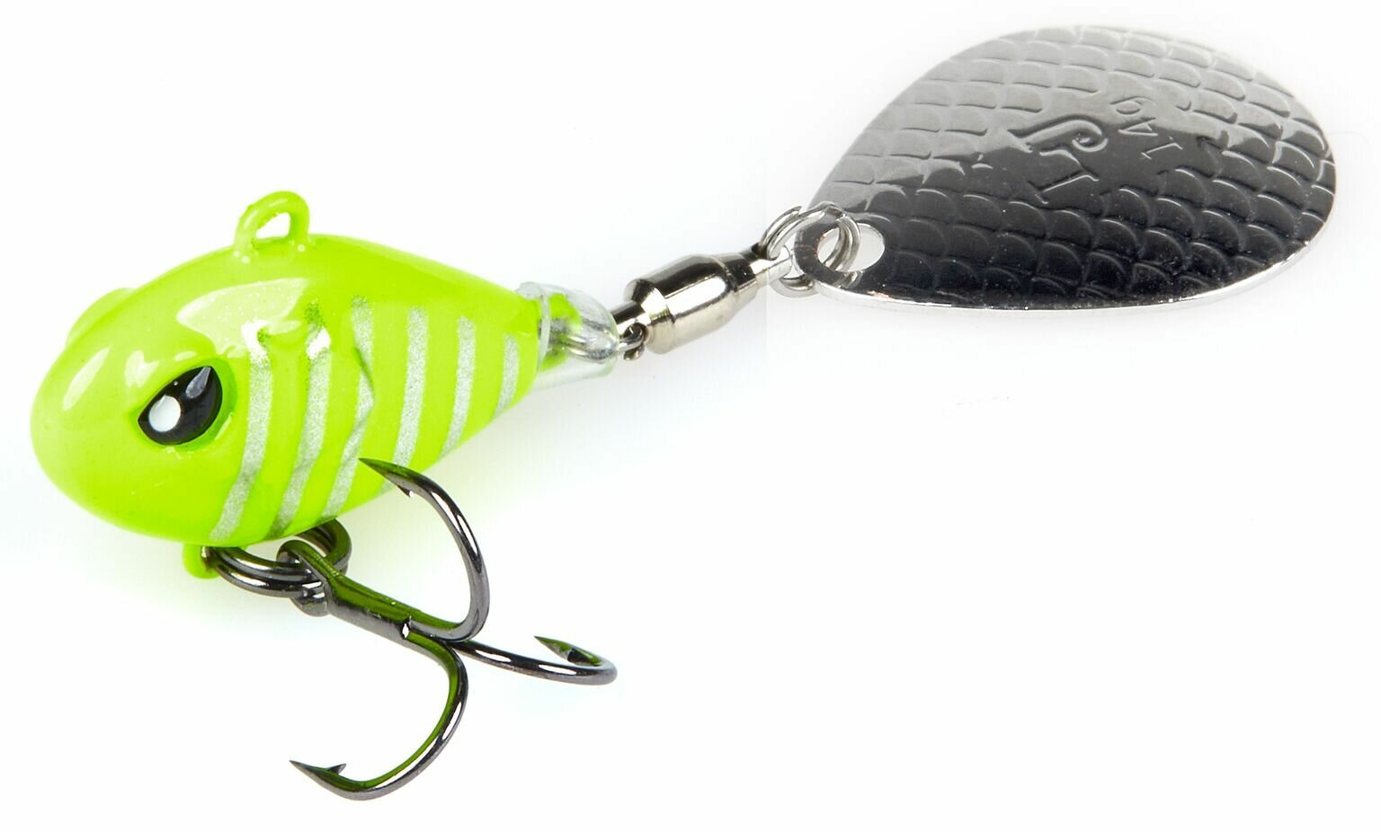 Блесна на окуня тейл-спиннер Lucky John BASARA TAIL SPIN 05.0г 008 в блистере набор приманок на форель голавля в небольших речках и озёрах , снасти рыболовные для зимней и летней рыбалки