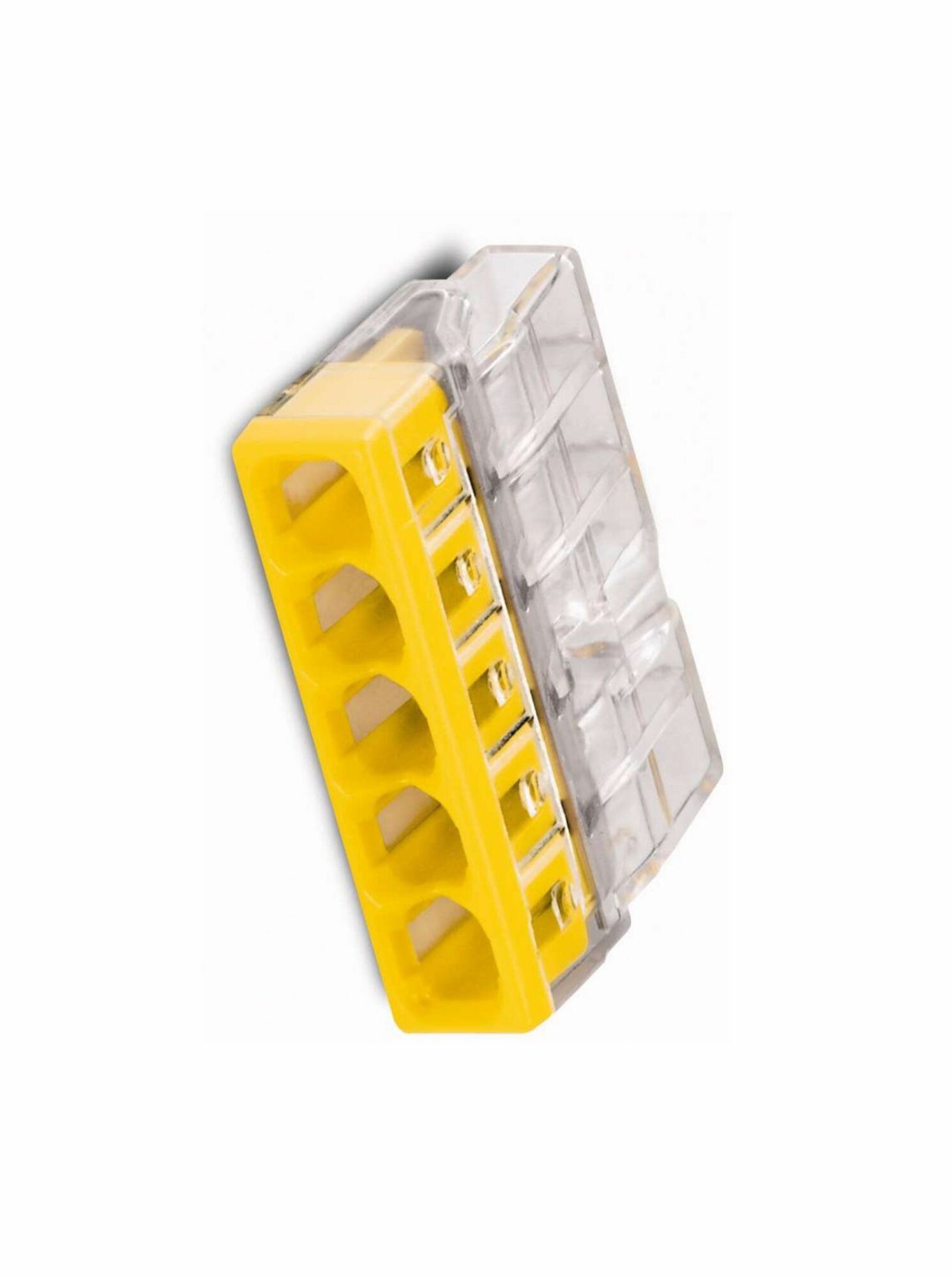 Комплект 5-ти проводных соединительных клемм 5 шт. для быстрого монтажа КРВ-100d