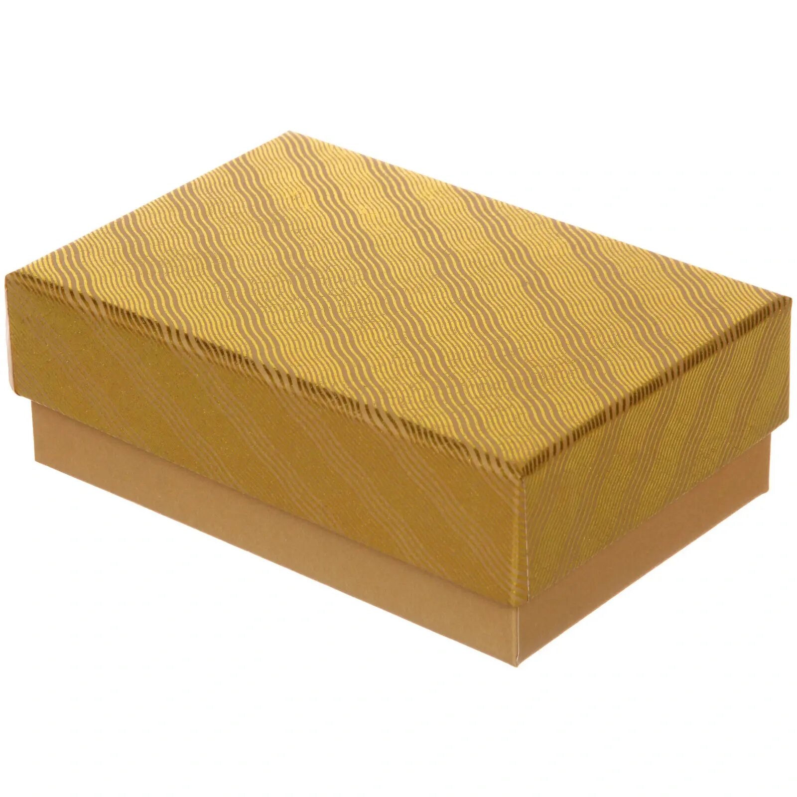 Коробка подарочная «Сюрприз», 14,5х10х5 см, желтая, картонная, для подарков