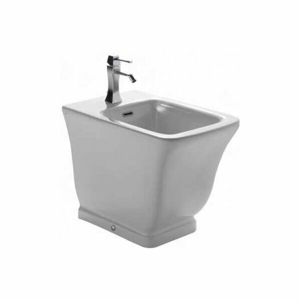 Ceramica Globo: Relais: биде напольное [RE009. BI] RELAIS 56.36 (белый глянцевый) {ш36 в43 г56}