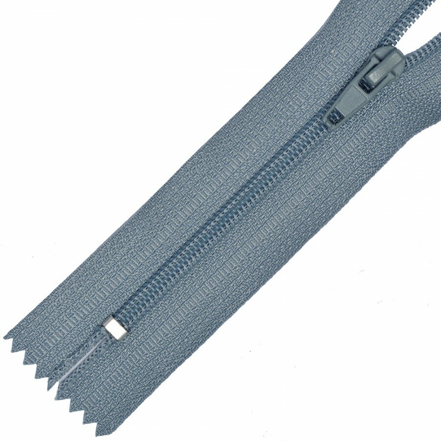 Молния MaxZipper брючная N4 замок автомат, 20см н/р цв. F316 серый