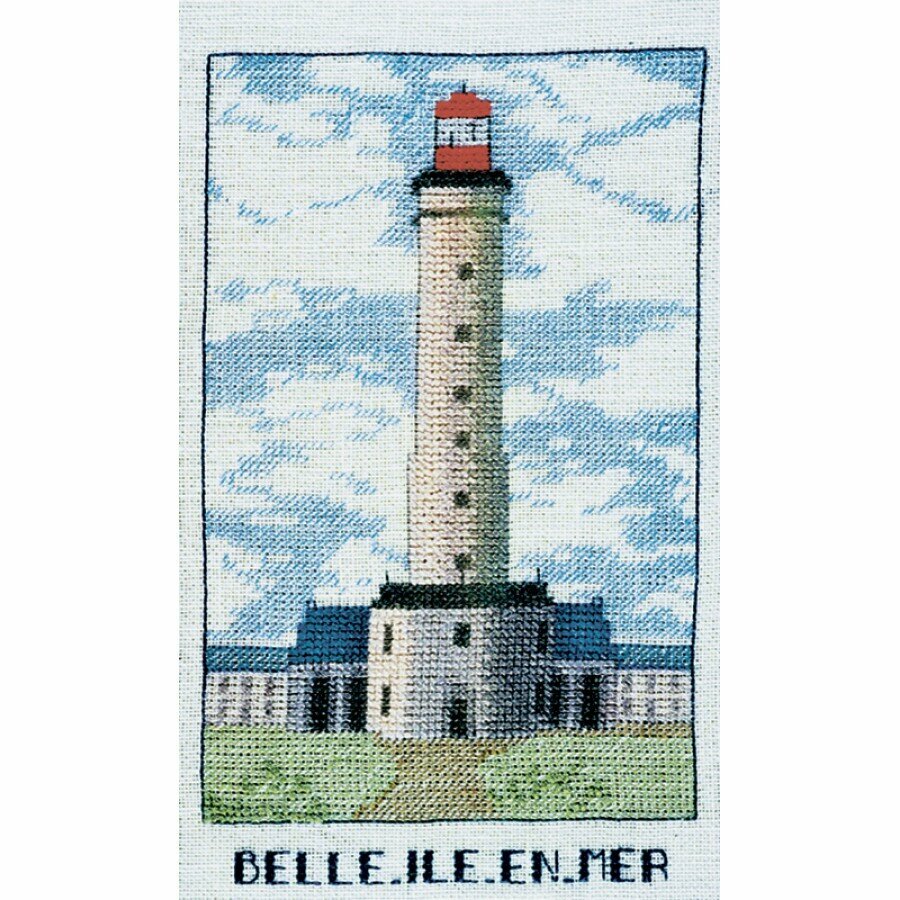 Набор для вышивания: PHARE BELLE-ILE-EN-MER (Маяк Бель иль ан Мер)