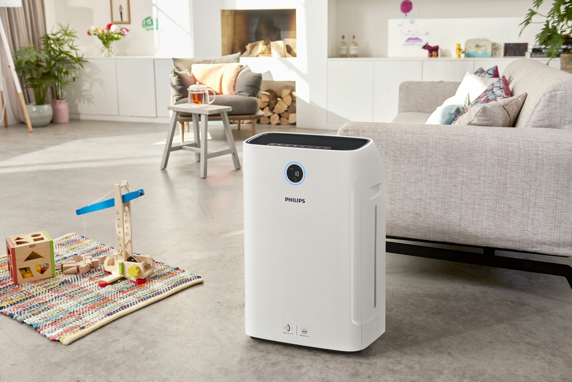 Климатический комплекс, 3 в 1, с управлением через смартфон, HEPA-фильтр