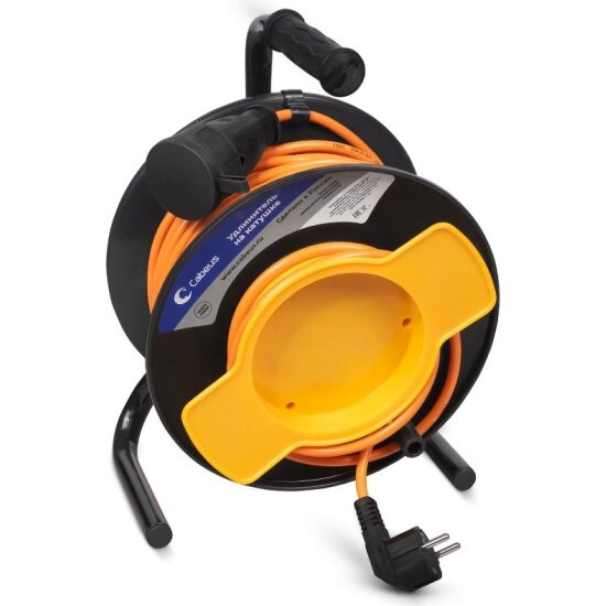 Удлинитель Cabeus ПВС 3500Вт 50м. на катушке (EC-GC-3.5-50)