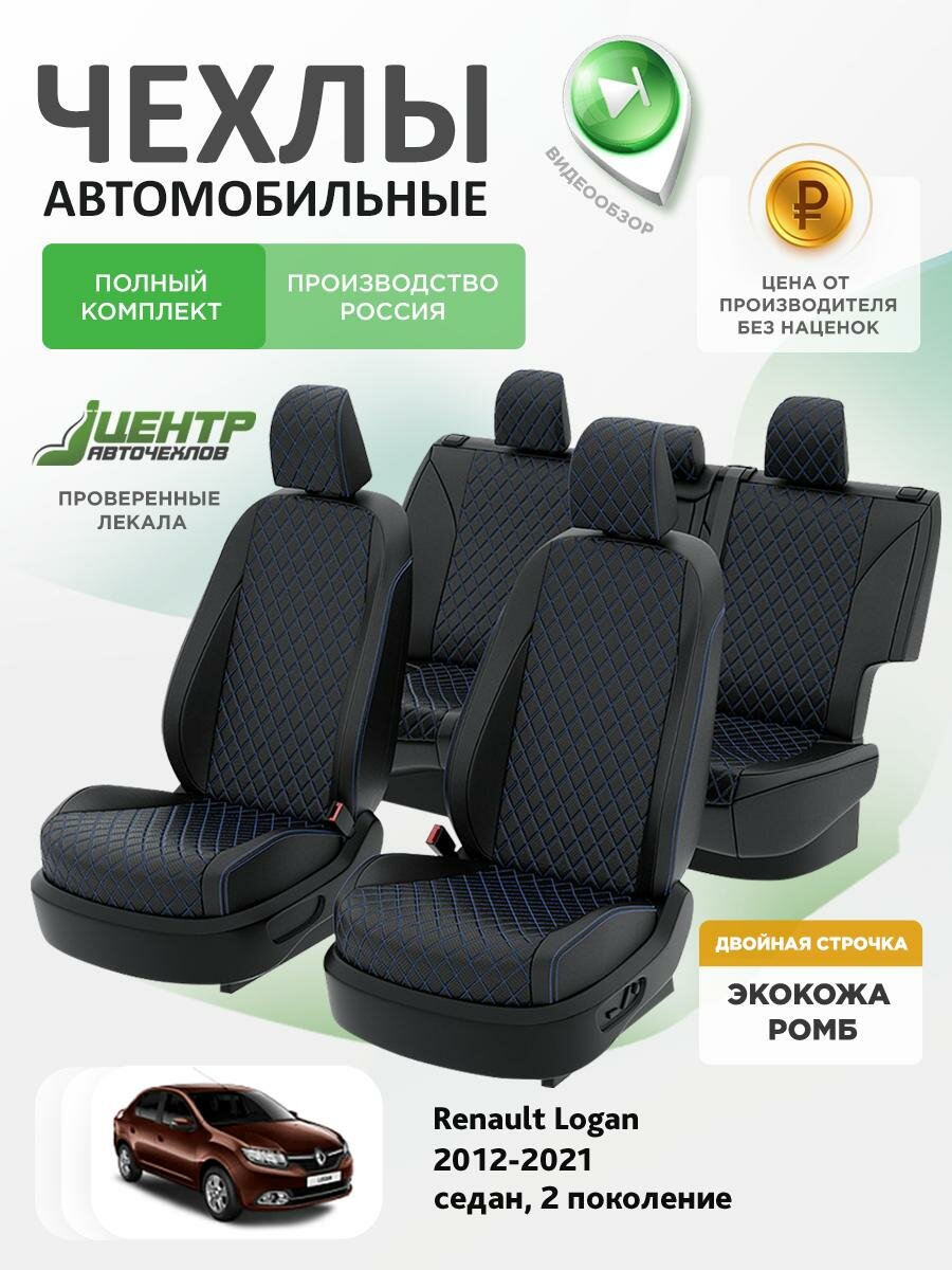 Чехлы на Рено Сандеро 2