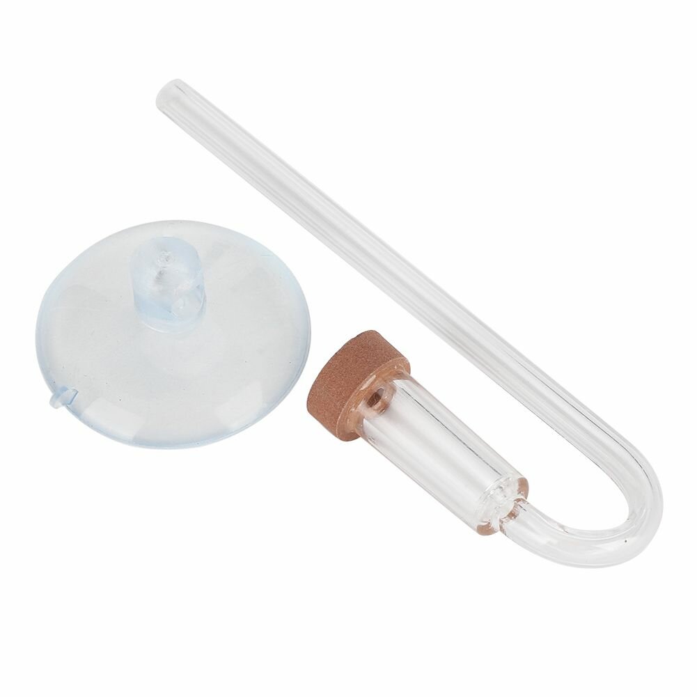 Прозрачный акриловый диффузор CO2 для аквариума, мини-рефайнера, равномерное распределение CO2, прочный и долговечный