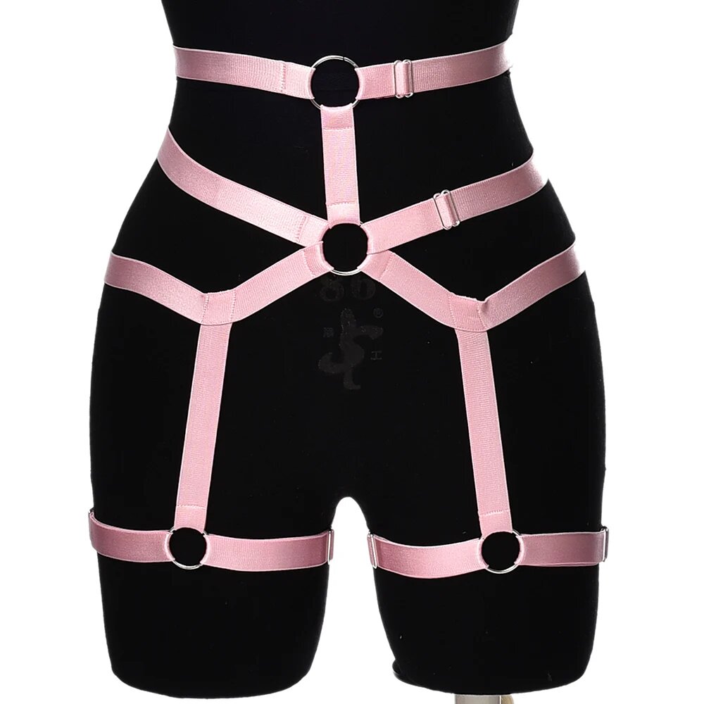 Подвязка для ног JLX.HARNESS Розовый, N-P0110-FS