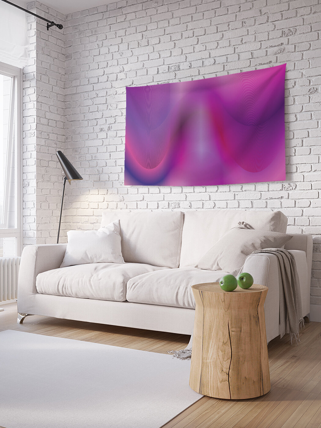 Фотопанно на стену горизонтальный постер 100х150 "Энергетический облик", JoyArty