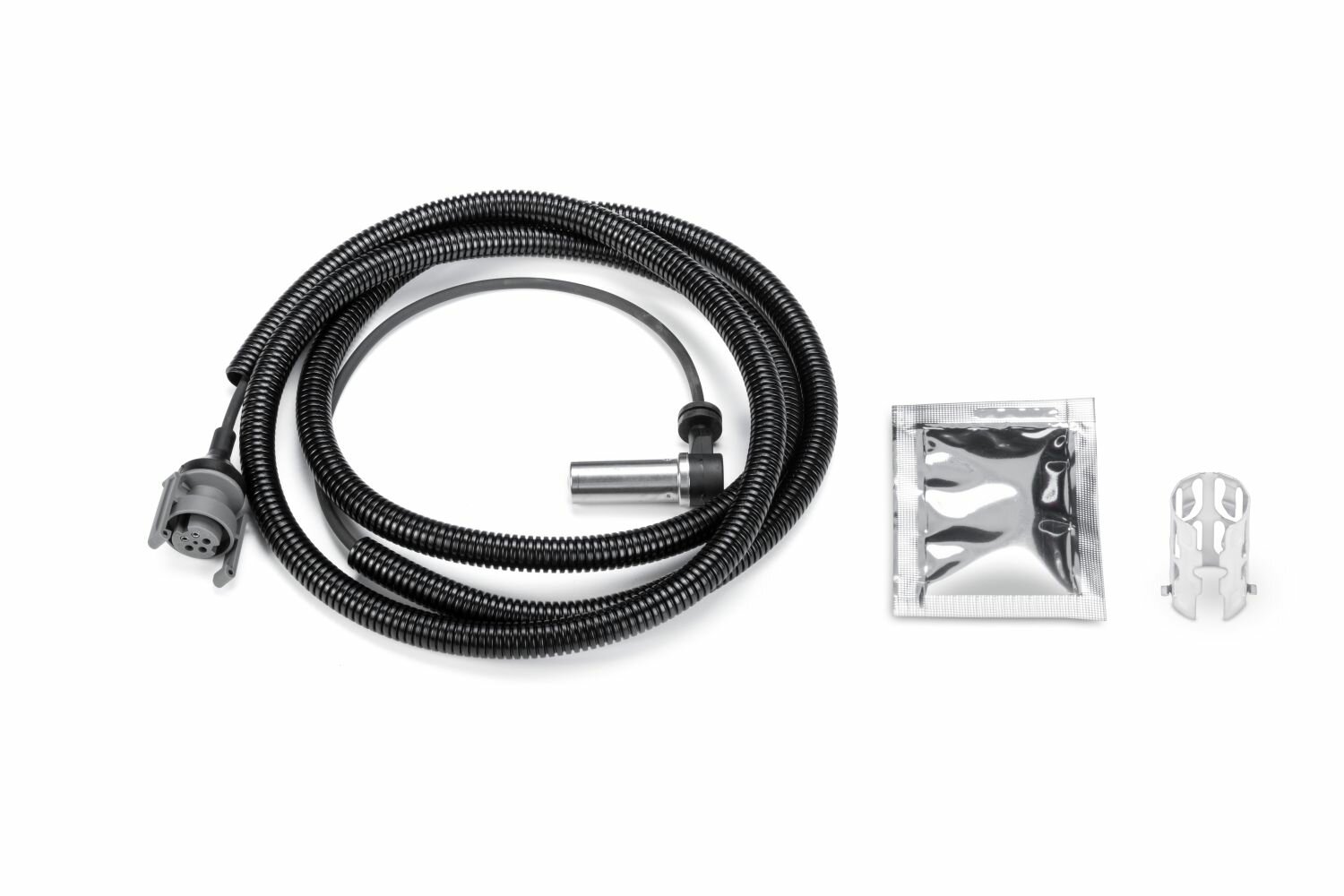 Датчик ABS задний угловой L-2000мм, подходит для МАН Serie F2000 MAN, T01443003, TOPCOVER