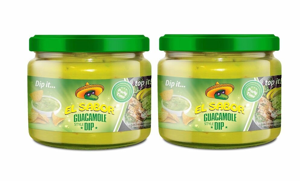 Соус-дип гуакамоле, EL SABOR, 300г ( набор из 2 шт )