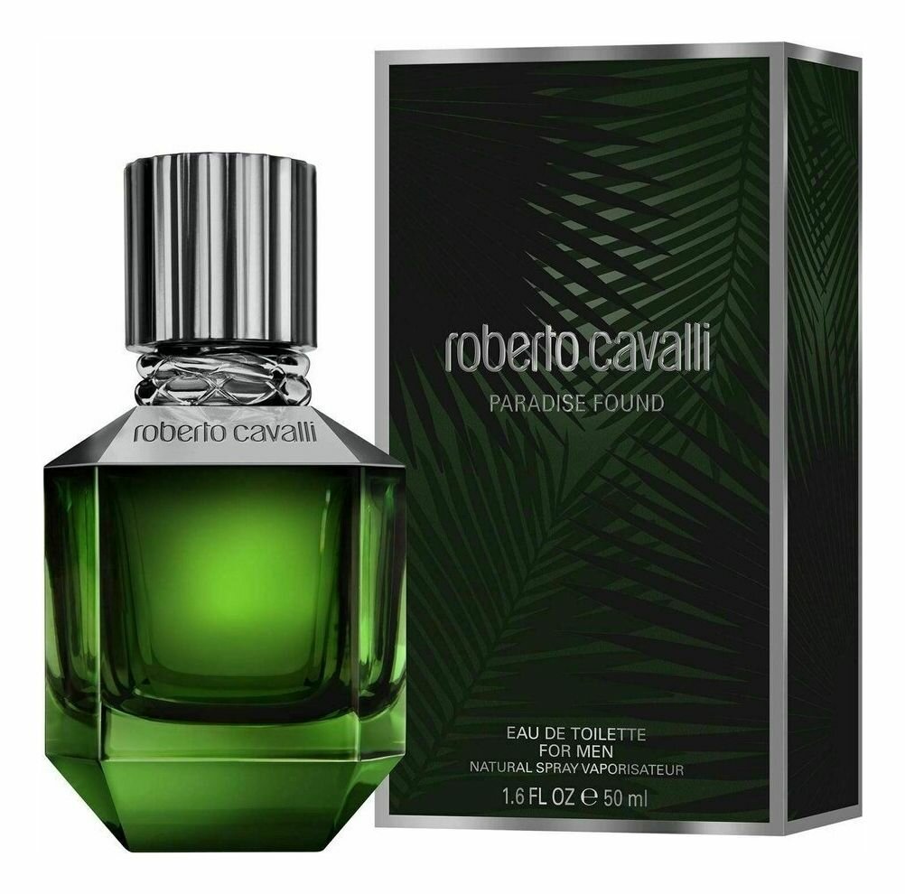 Roberto Cavalli, Paradise Found For Men 50 мл, Туалетная вода мужская