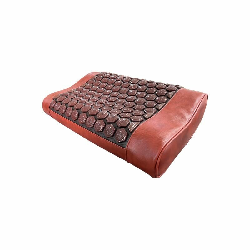 Германиевая ортопедическая подушка "Премиум" (тип B) мгновенное облегчение боли в шее! Шестигранные камни с иероглифом "УдачаТомарин нефрит камень шейный отдел позвоночника летняя прохладная подушка