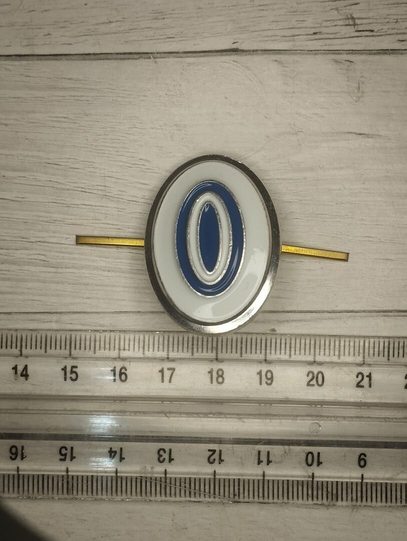 Кокарда казаки рядовой синий кант