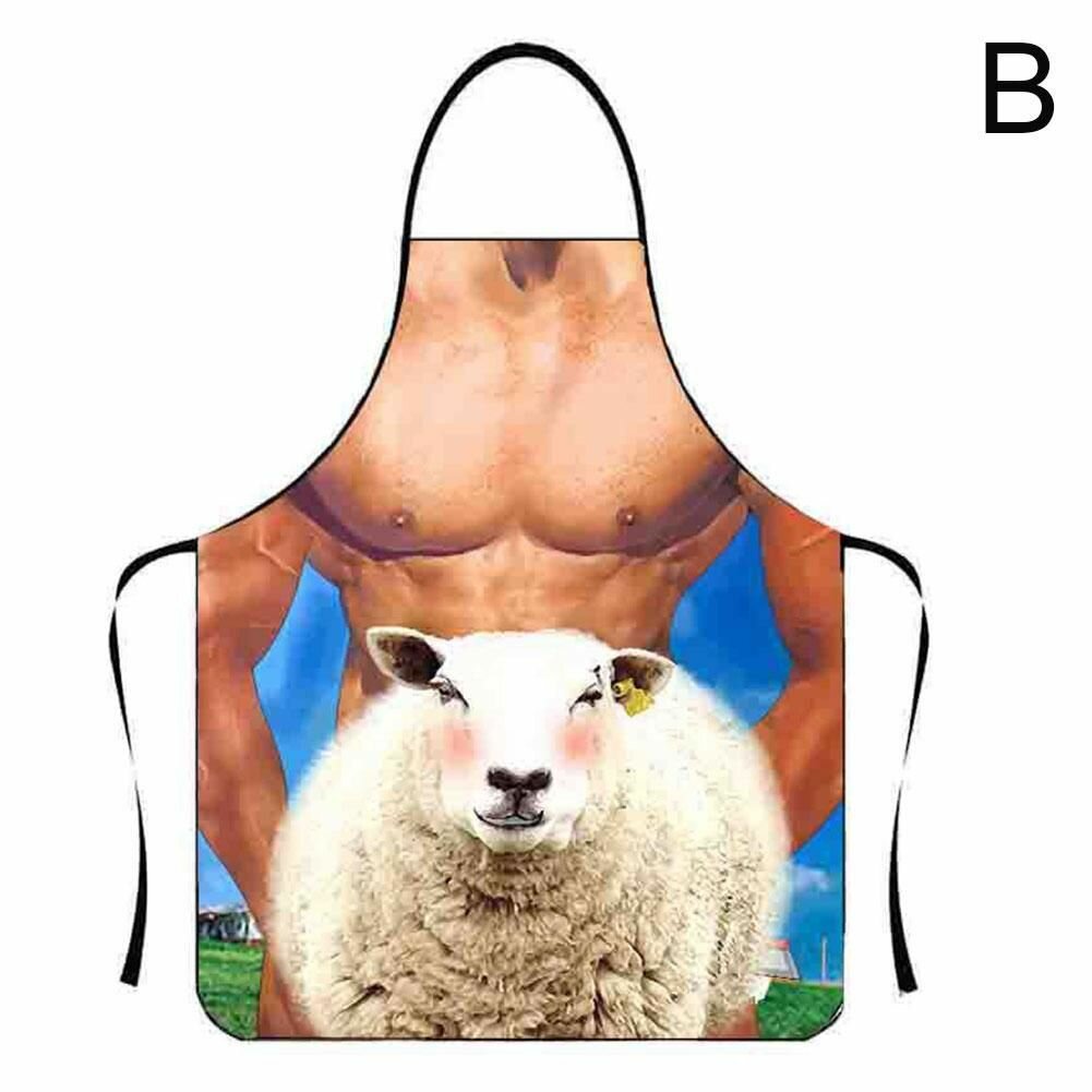 60*80cm Забавные кухонные фартуки