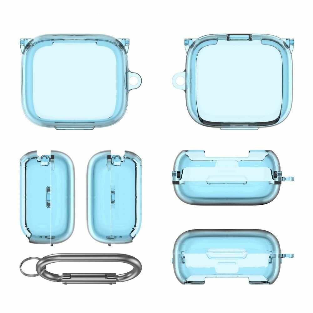 Подходит для Bluetooth-гарнитуры Anker Soundcore P30i, прозрачный однотонный силиконовый защитный чехол